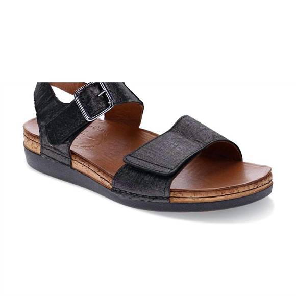 REVERE | Shoes | New Revere Womens Georgia Back Strap Sandal In Black ...